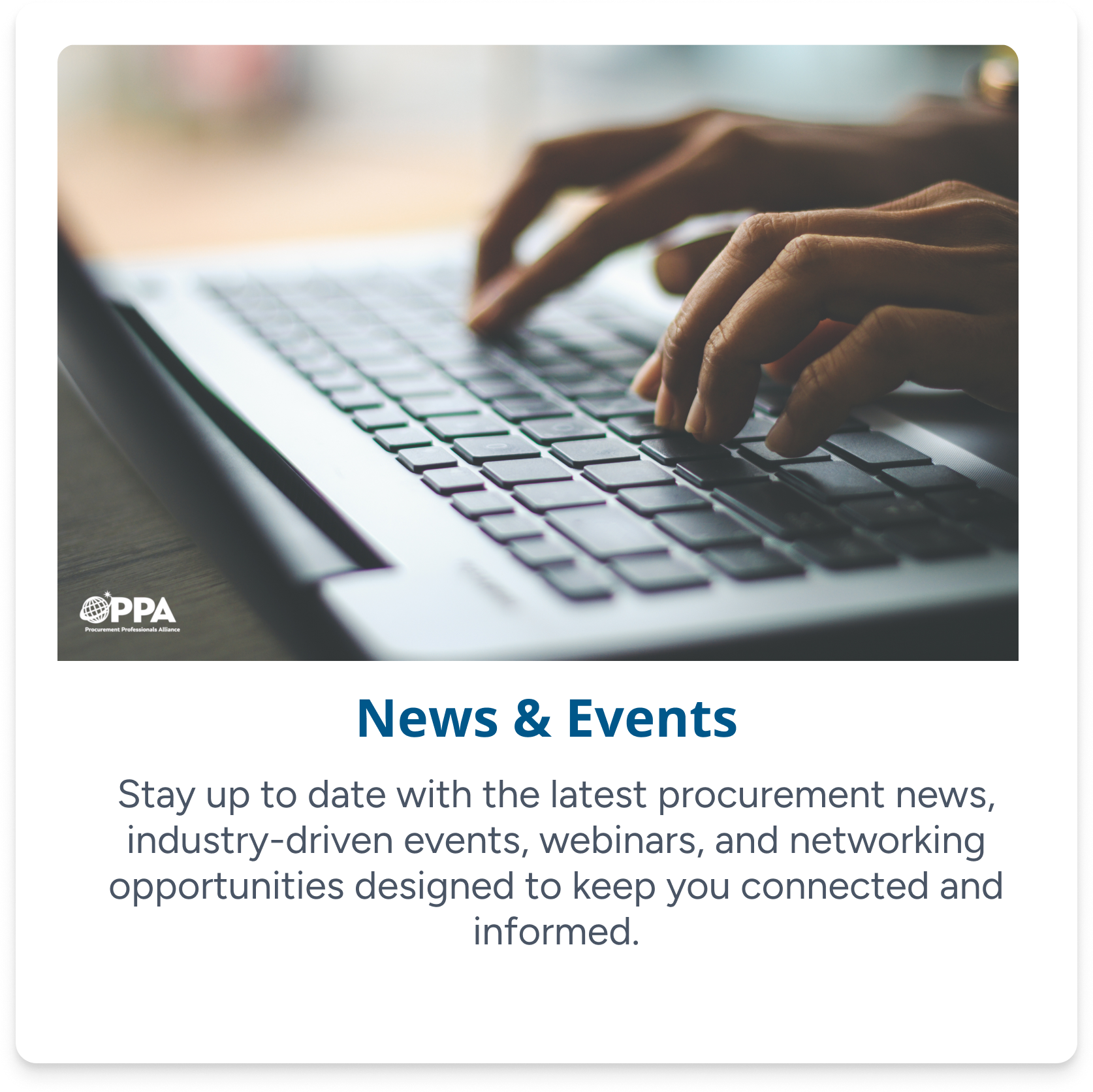 Procurement Professionals Alliance – Shaping the Future of Procurement
